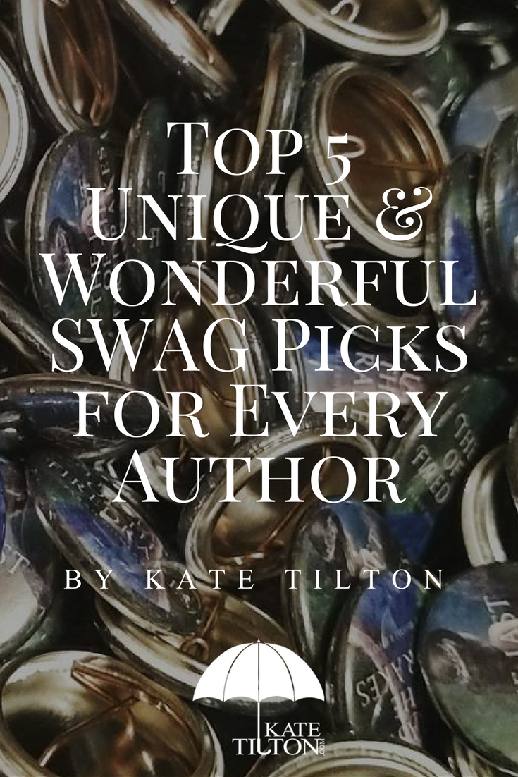 Top 5 Unique & Wonderful SWAG Picks for Every Author